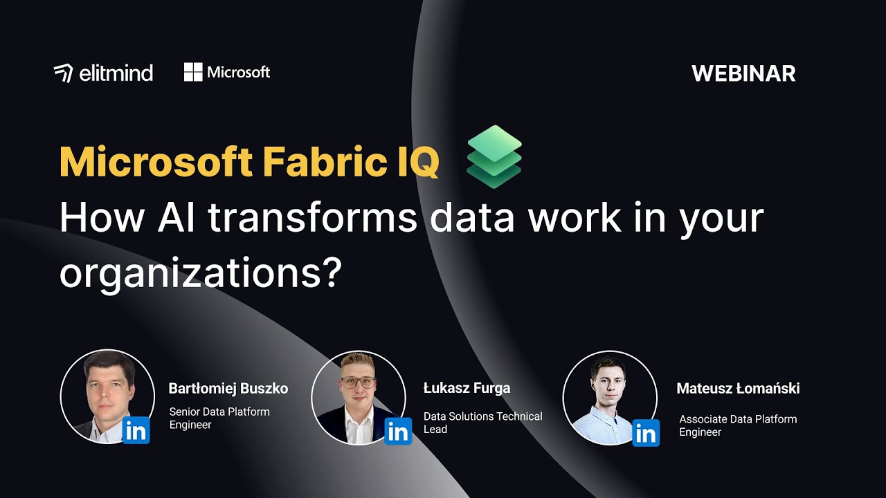 Microsoft Fabric IQ – how AI transforms data work in your organization ...
