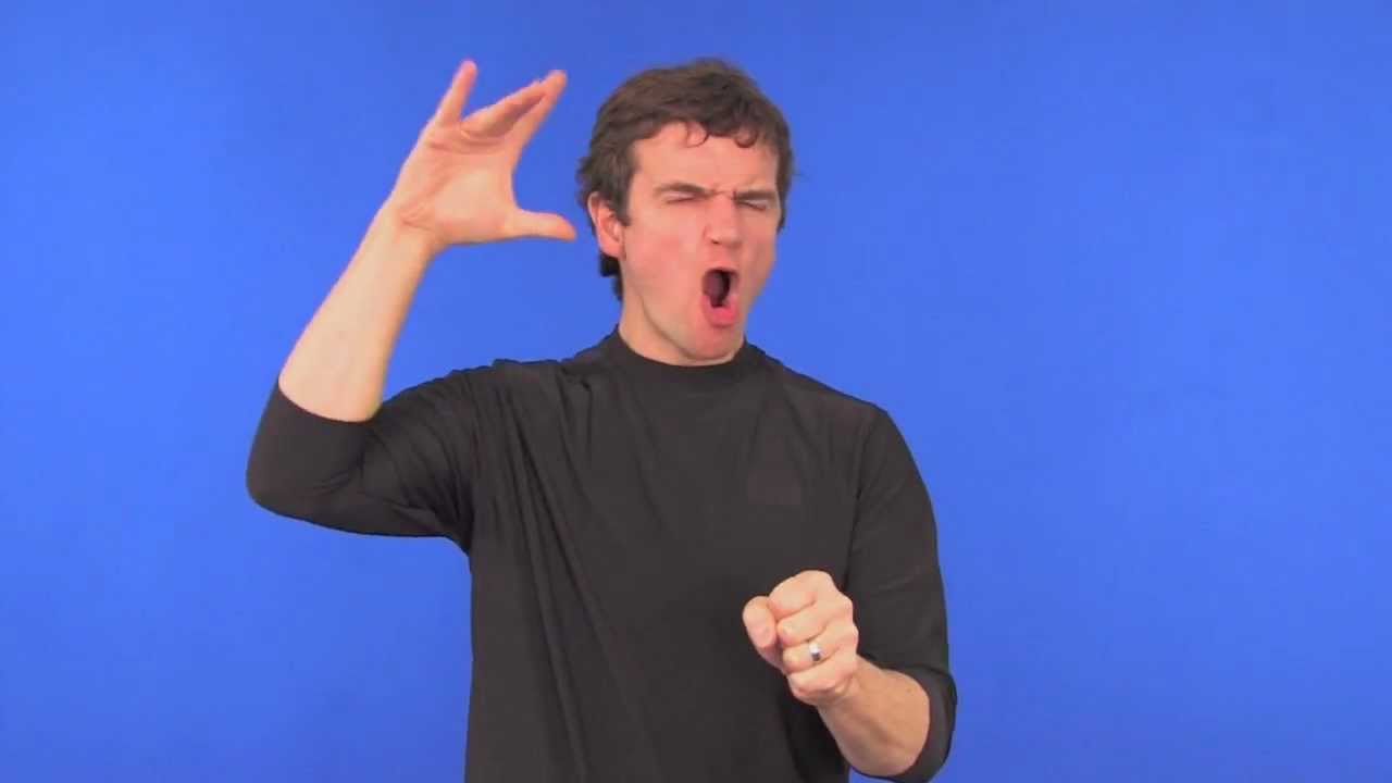 ASL Word of LOST (context B) - YouTube