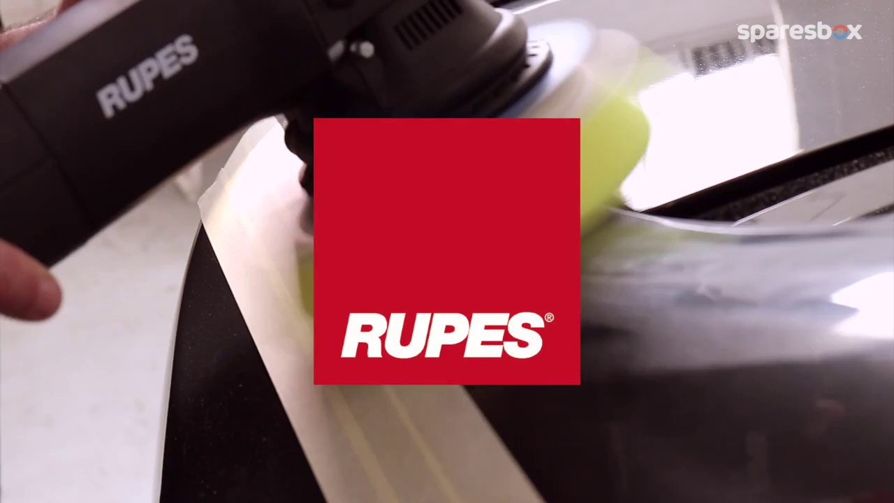 How To Use Your Rupes Machine Polisher - YouTube
