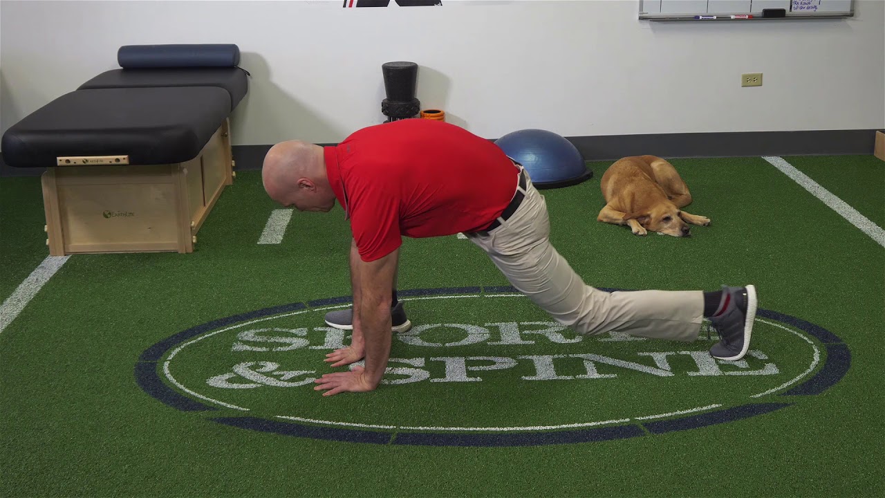 Pigeon stretch - YouTube