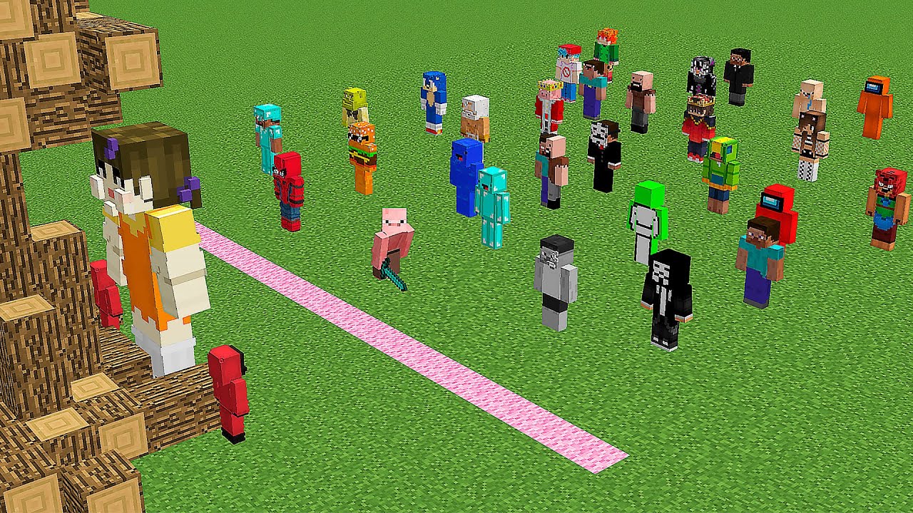 Squid Game in minecraft - YouTube