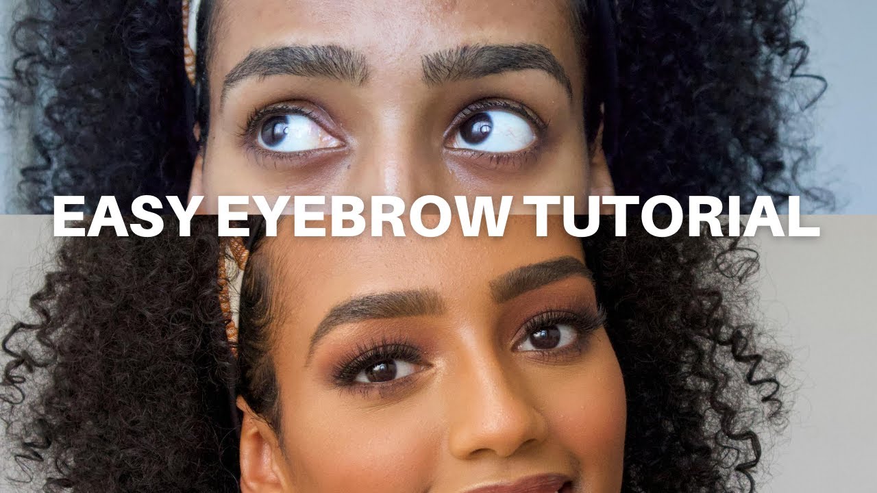 PERFECT BROWS: the easiest eyebrow tutorial you've ever watched. - YouTube