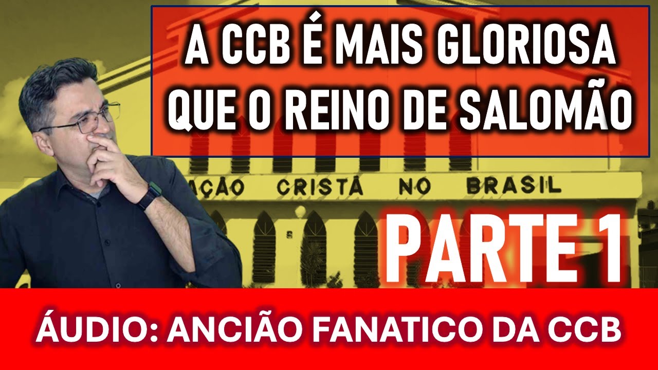 Ancião Jader Roosevelt glorificando a CCB - Ouça o áudio - PARTE 1 ...
