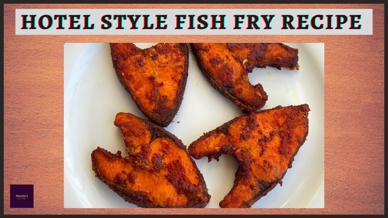 Fish Fry Recipe | How to make Hotel Style Fish Fry - YouTube