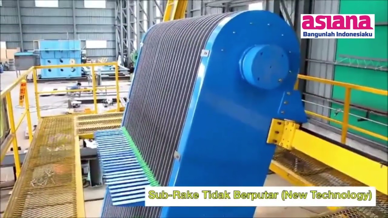 Trash Rake ROTARY SCREEN ASIANA