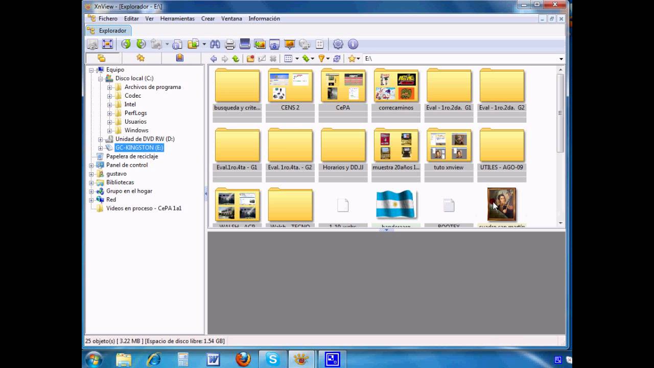 XnView - cómo recortar una parte de una imagen - YouTube