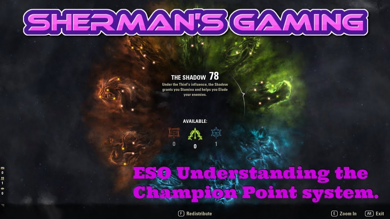 ESO Understanding the Champion Point system. - YouTube