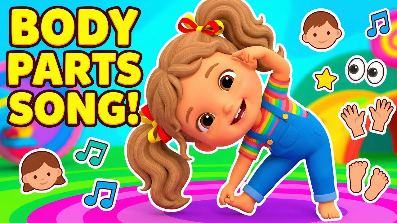 🖐️ Body Parts Song with Lumby 👀 | Learn Body Parts for Kids | Tumble ...