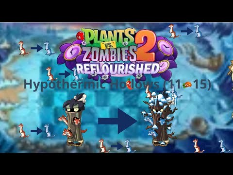 Weasel Queen!!! - PvZ 2 Reflourished Hypothermic Hollows Day 11 - 15 ...