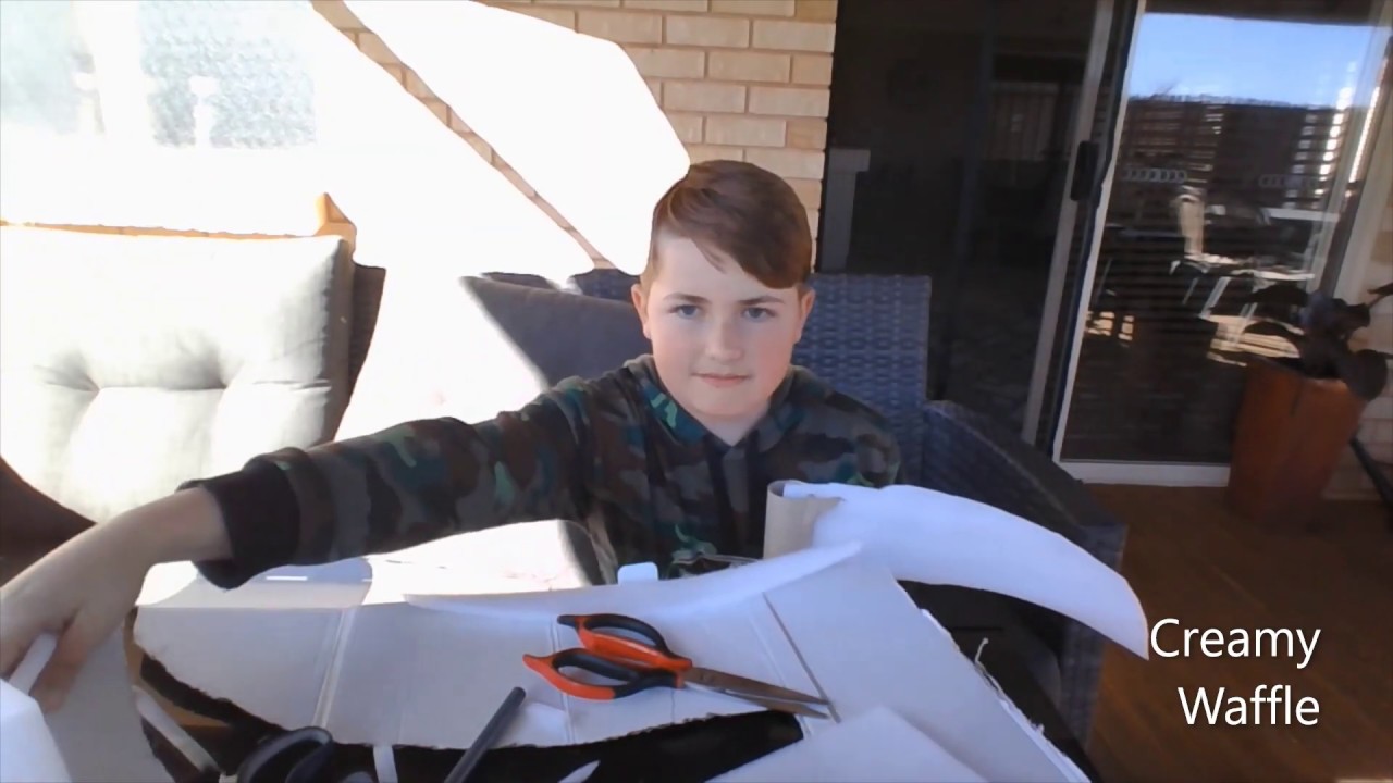 Making a Double headed scythe with easy materials - YouTube