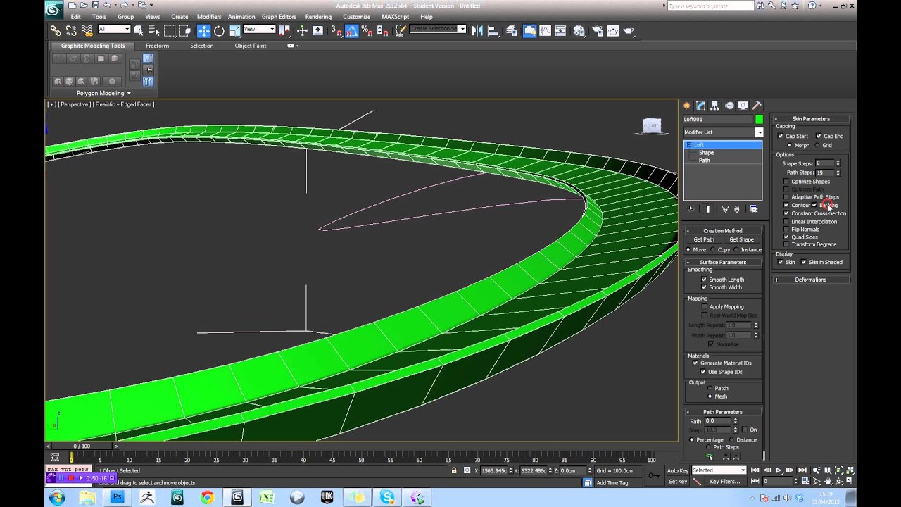 3DSMax Wipeout Track Creation Tutorial PART1 - YouTube