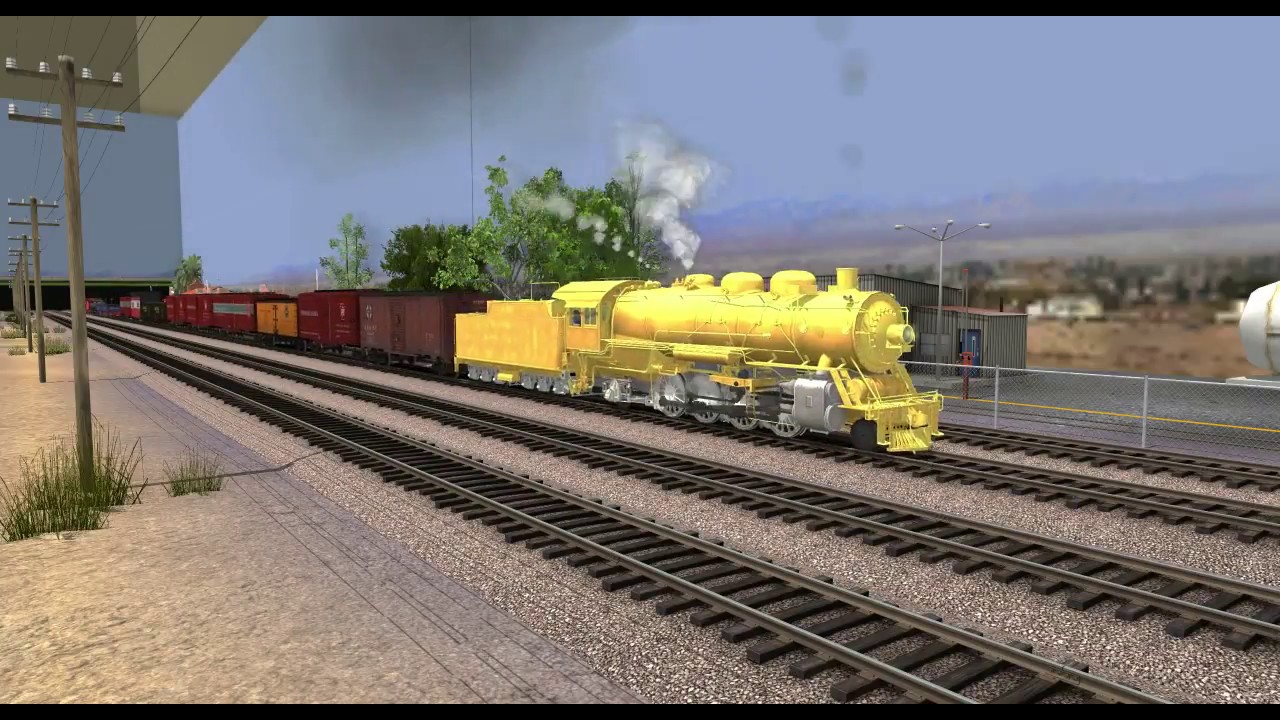 Peter's Trainz: Brass Hybrid ATSF 3160 Mikado Promo (Official) - YouTube