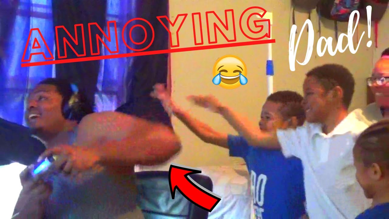 Annoying Dad Prank! *He was so Annoyed* - YouTube