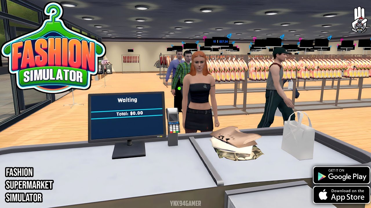 FASHION SUPERMARKET SIMULATOR Gameplay Android - YouTube