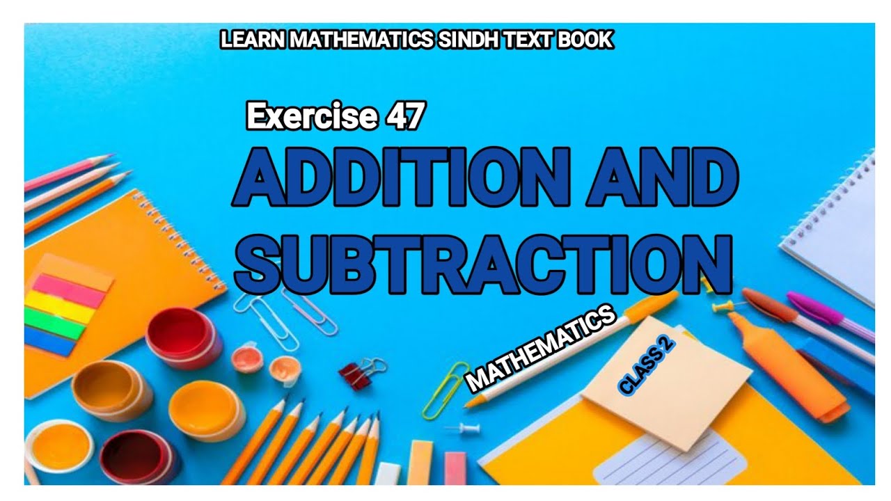 Addition and Subtraction for grade 2 - YouTube