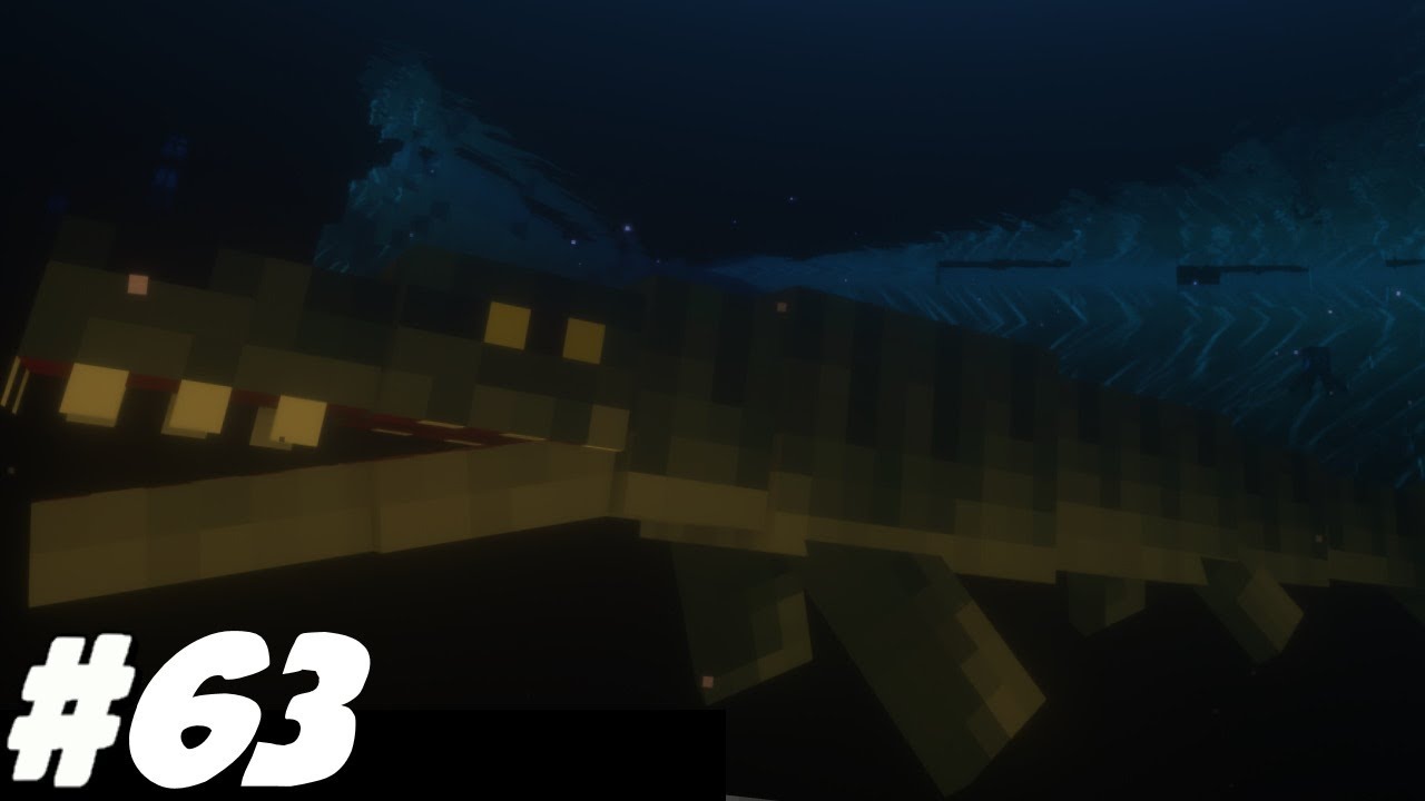 THE MOSASAURUS IS GROWING & FINISHING THE UNDERWATER DOME | MINECRAFT ...