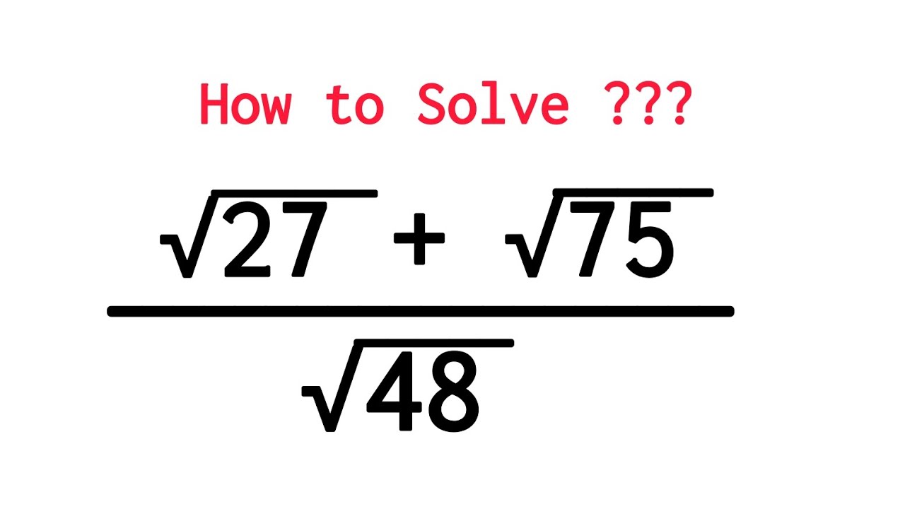 A Nice Simplification Equation......|| A Golden Equation Quadratic ...