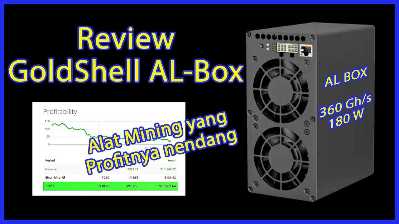 128. Review GoldShell AL-BOX, Alat Mining Coin Alephium, Profitnya ...