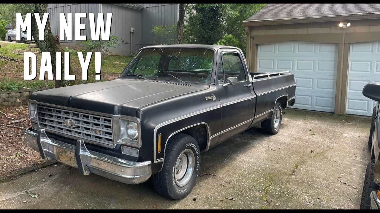 I Bought A 1975 Chevy C10! - YouTube