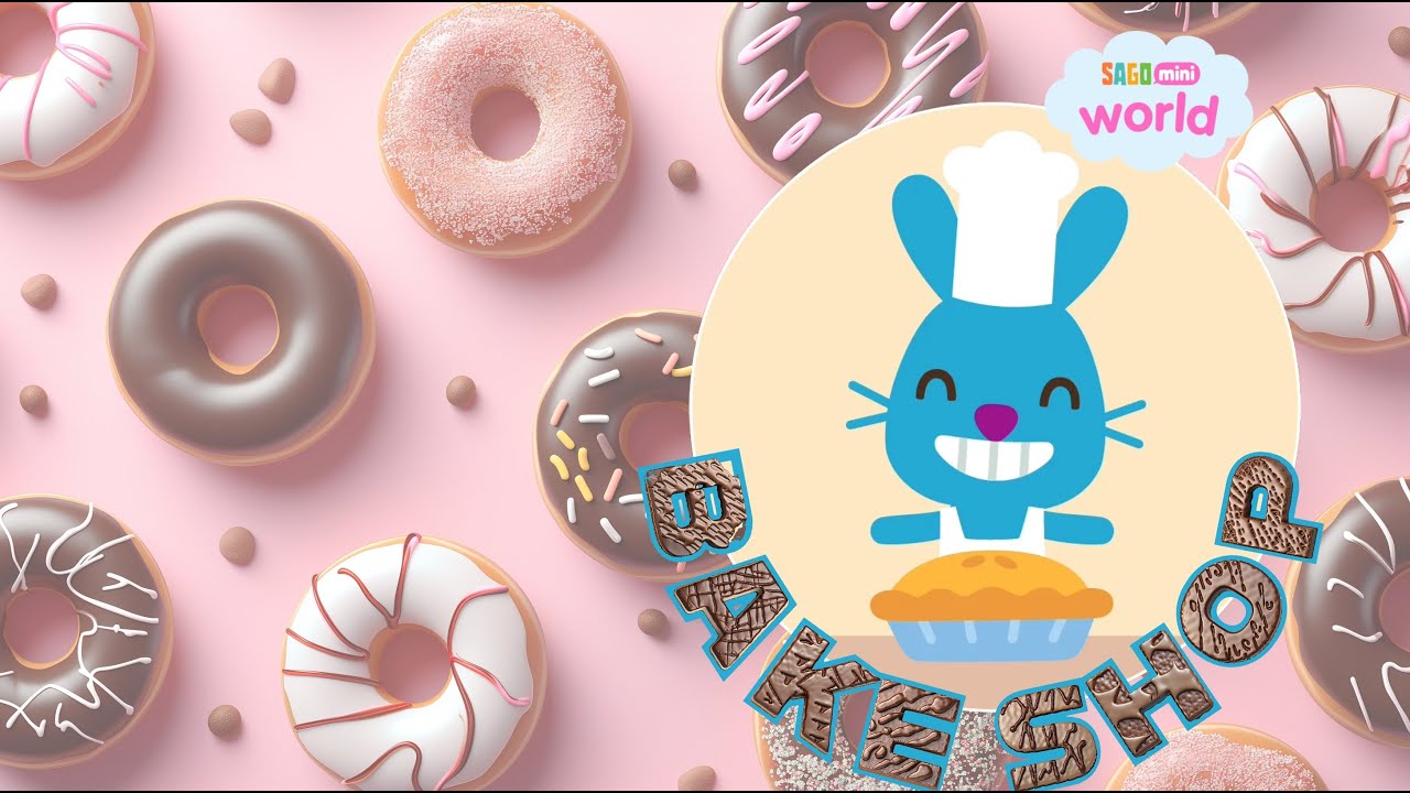 Sago Mini Bake Shop - Cook, Bake & Decorations l Sago Mini World Best ...