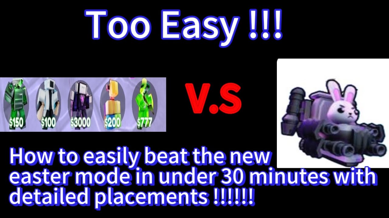 How to easily beat the new Easter Mode in under 30 minutes WITH ...