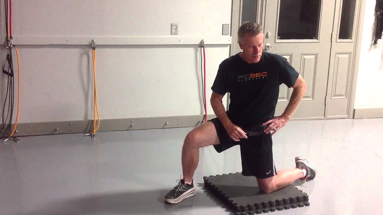 How to Reduce Back Pain for Golf - Exercise #6 (Internal Hip Rotation ...