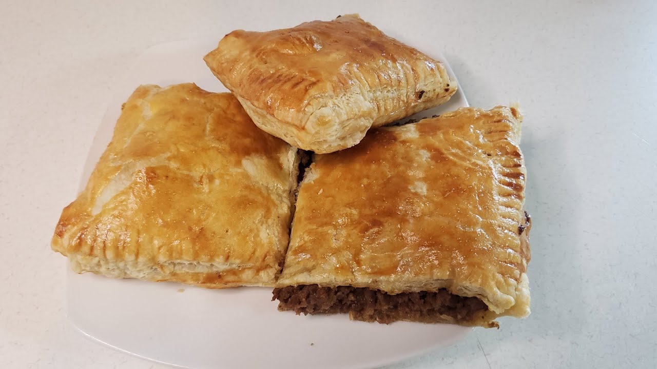 pastelillos de carne (pastelillos de hojaldre con carne molida) - YouTube