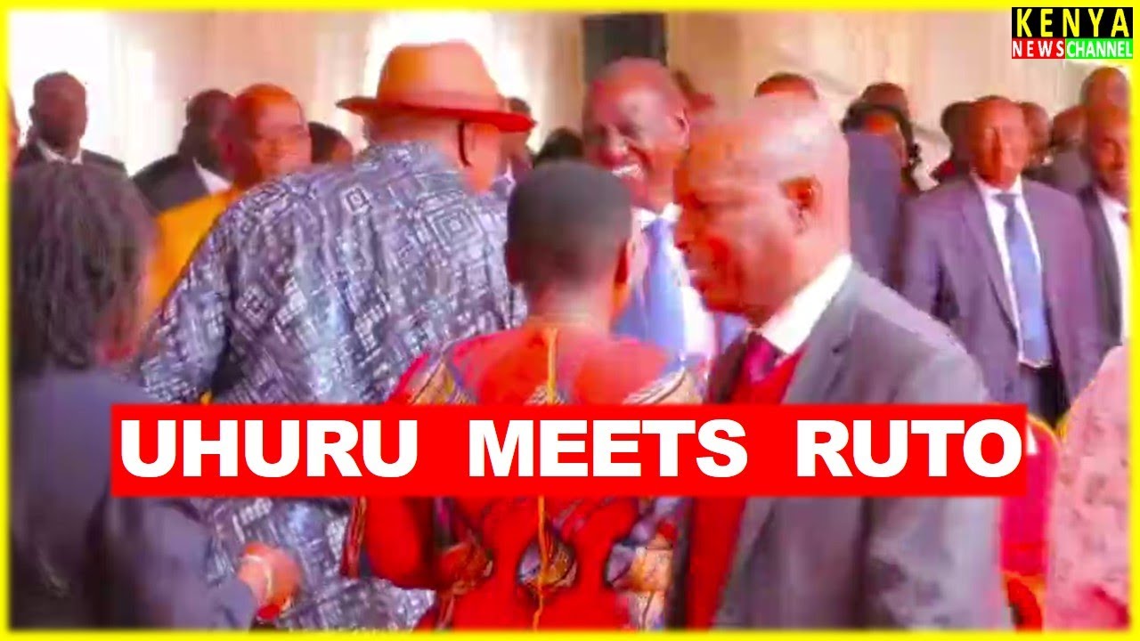 The moment Ruto shook hands with Uhuru Kenyatta at Embu Catholic Bishop ...