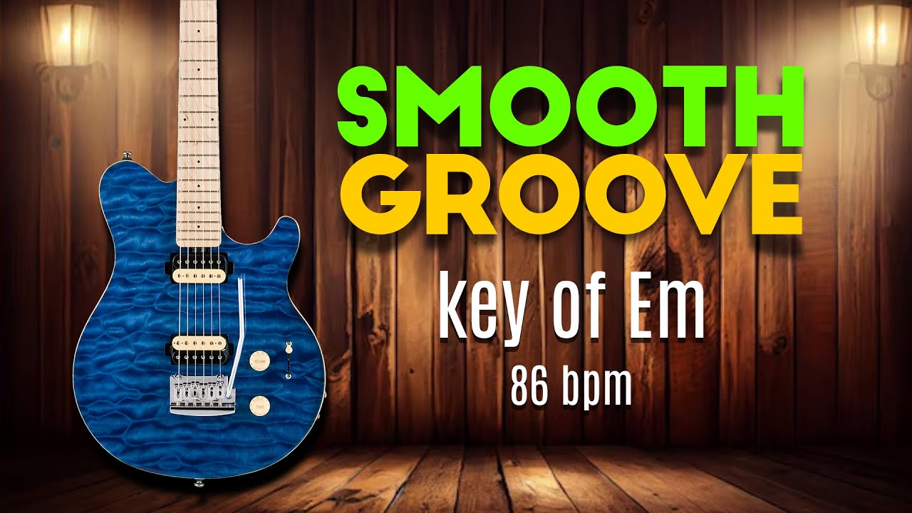 Smooth Groove Backing Track in Em 86 bpm #neosoul # ...