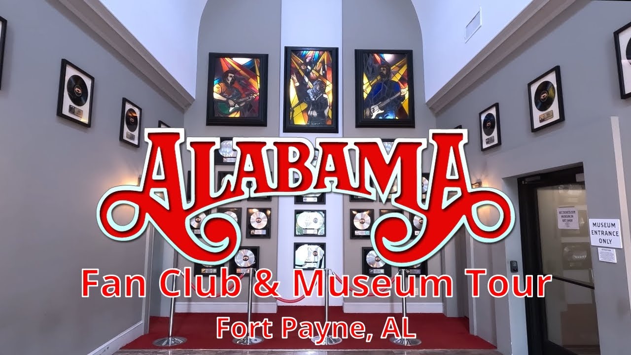 Alabama Fan Club & Museum tour - YouTube