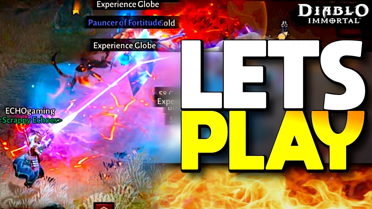 Lets Play Diablo Immortal - YouTube