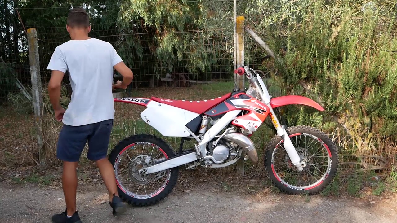 Presentazione Honda cr 125 2001 - YouTube