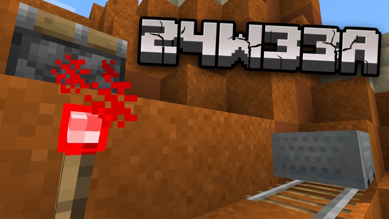 Redstone Update? (Minecraft 1.22) 24w33a - YouTube
