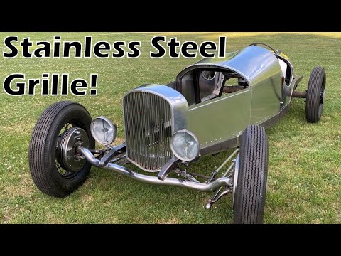 Handmade Roadster Grille! | Homemade Boat-tail Speedsster Pt. 44 - YouTube