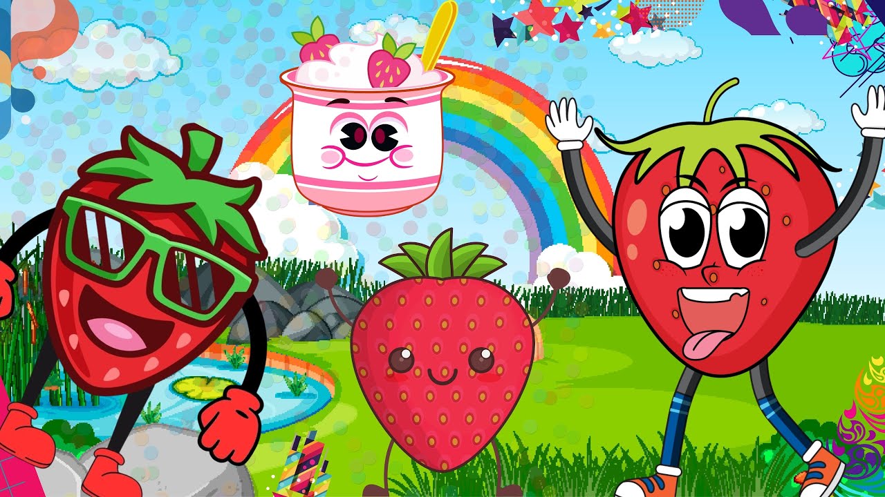 Fun and Fruity Adventure with Dancer Strawberry | Fun Dance Videos for ...