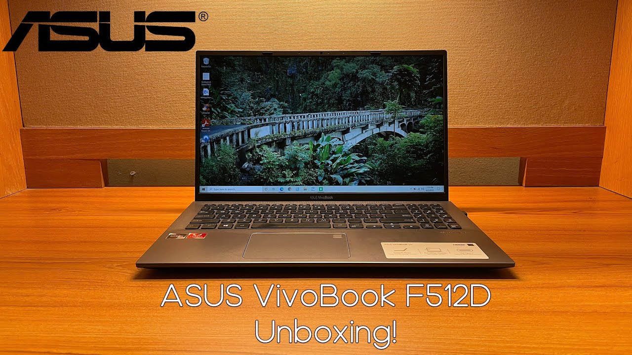 ASUS Vivobook F512D Laptop - Unboxing! - YouTube