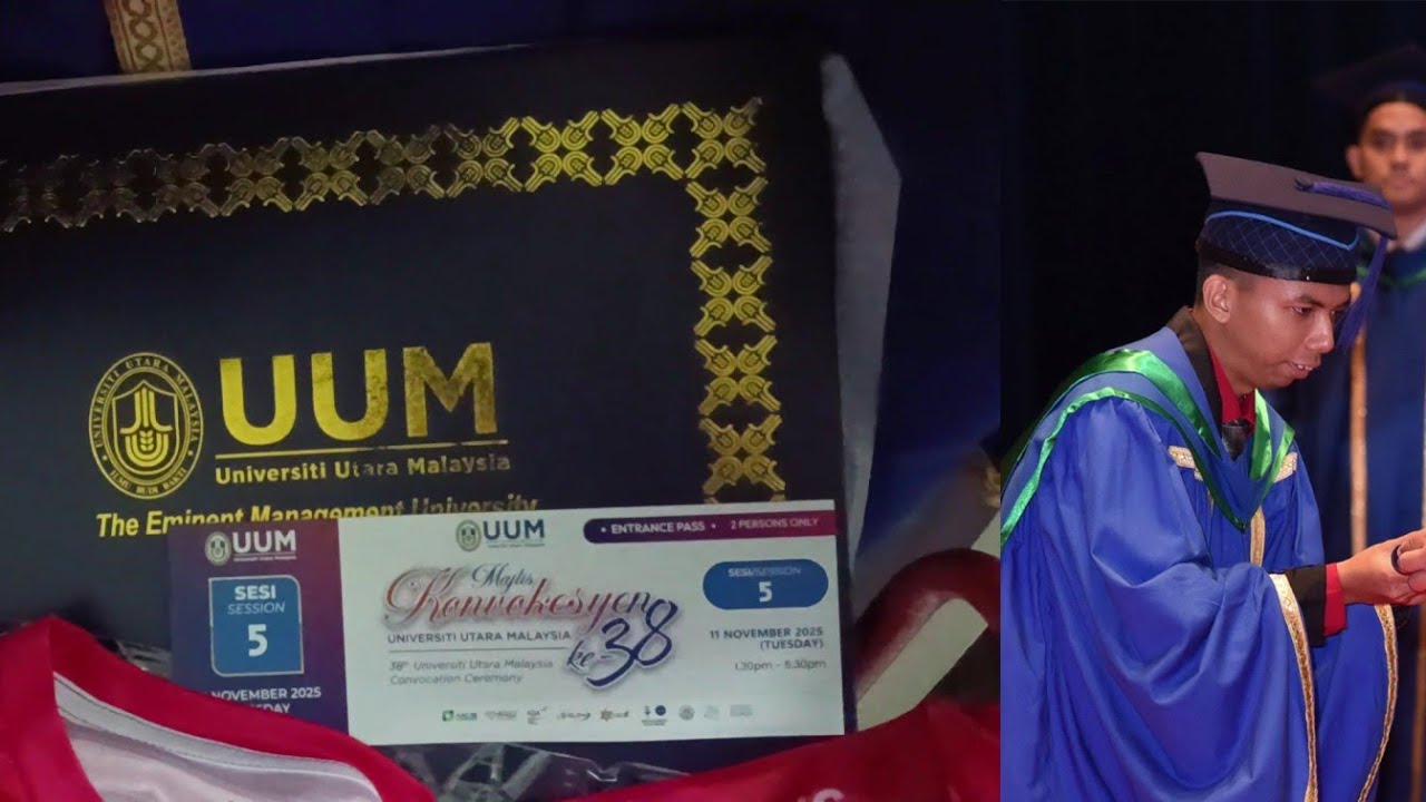 My Convocation at Universiti Utara Malaysia - YouTube