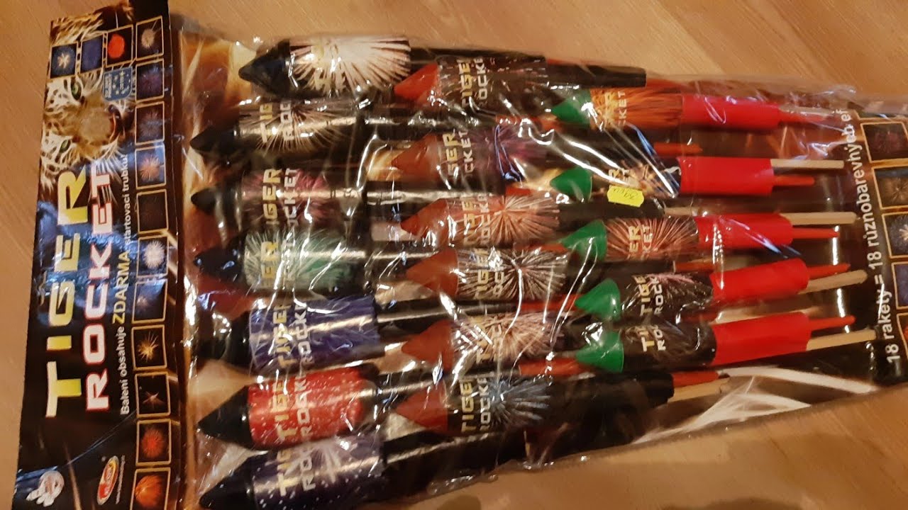 UNBOXING 21/ 22. Raketensortiment, Tiger Rocket, 1190 NEC von Klasek ...