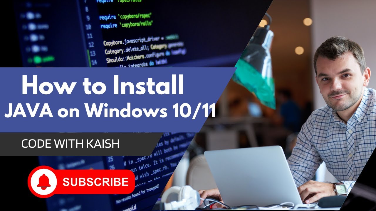 How to Install Java on Windows 10/11 [ 2025 Update ] JAVA_HOME, JDK Installation & Run First ...