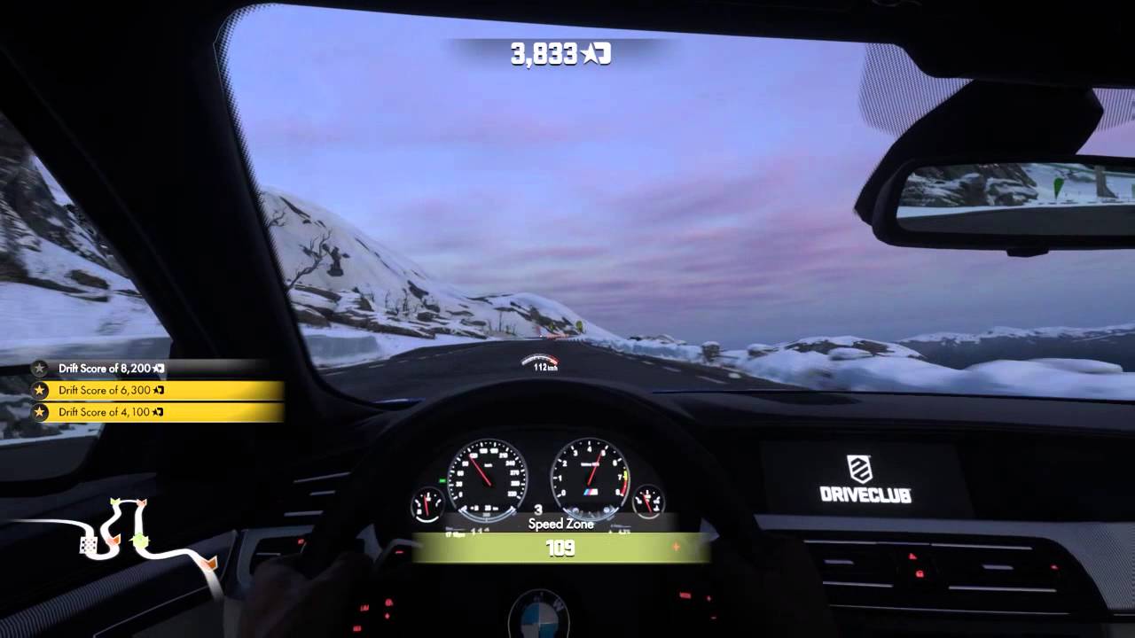 Driveclub (PS4) - Sentraltind Drift - BMW M5 - Thrustmaster T80 - YouTube