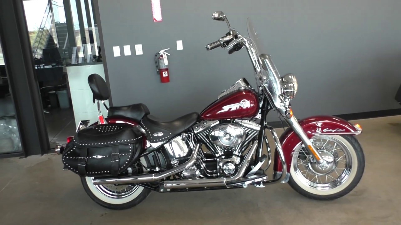 025698 2002 HARLEY-DAVIDSON SOFTAIL HERITAGE CLASSIC - FLSTCI - YouTube