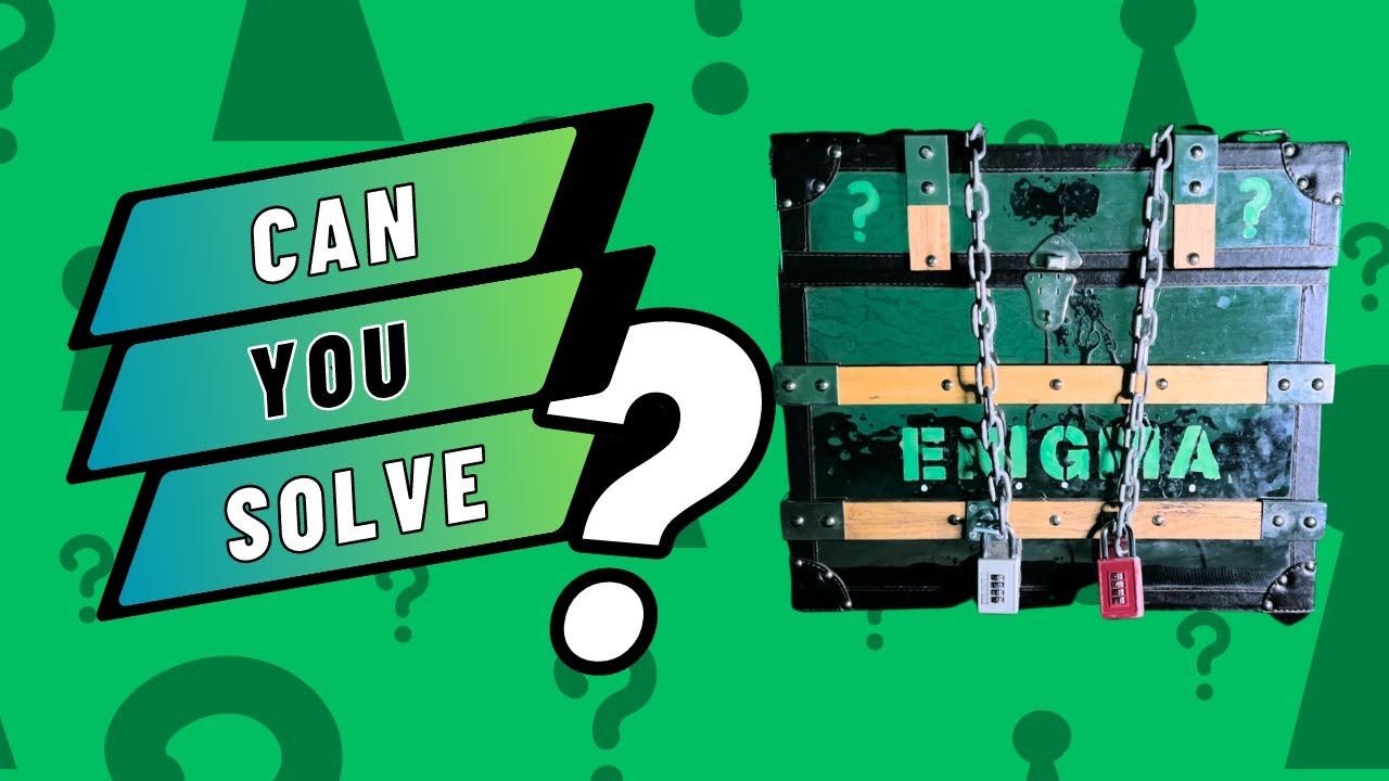 ENIGMA Puzzle Box - YouTube