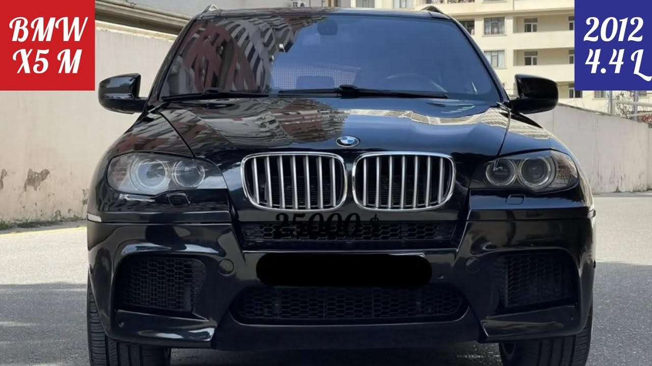 BMW X5 M 2012-ci il SATILIR l 555 At Gücü - YouTube