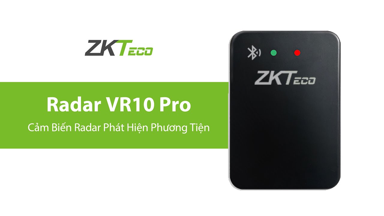 Cảm Biến Radar Phát Hiện Xe - VR10 Pro - YouTube