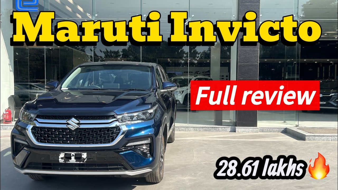 Maruti Invicto alpha plus 🔥 || Strong Hybrid || #driveunbox #automobile ...
