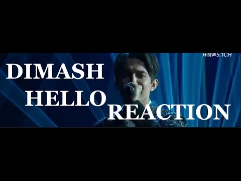DIMASH -HELLO REACTION #dimashreaction #dimash #singer - YouTube