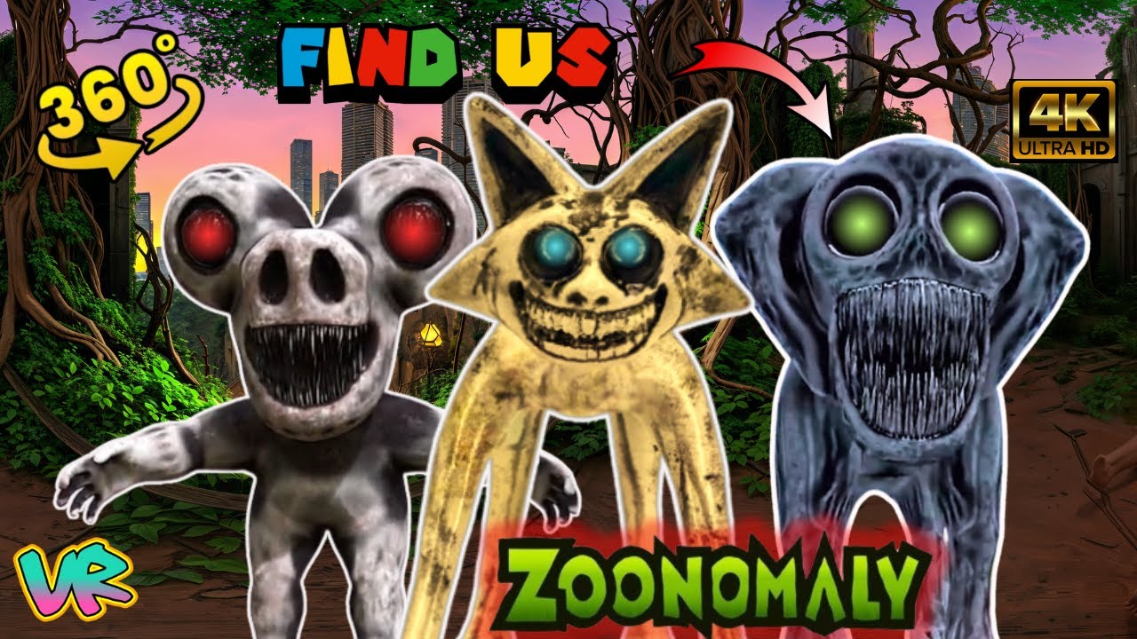 Zoonomaly Monster Koala, Monster Elephant, Smiling Cat Monster ...