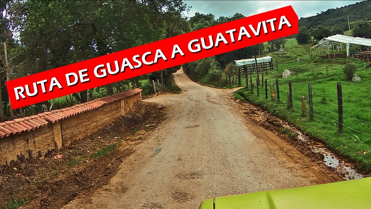 Ruta de Guasca a Guatavita, Cundinamarca - YouTube