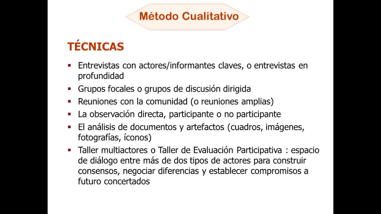 Métodos mixtos en la evaluación: hacia un enfoque integrado - YouTube