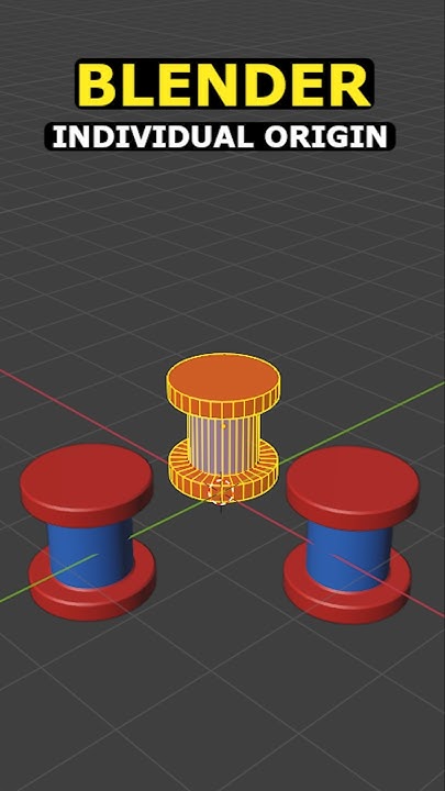 Blender: Try Individual Origins #blender #3d #tutorial - YouTube